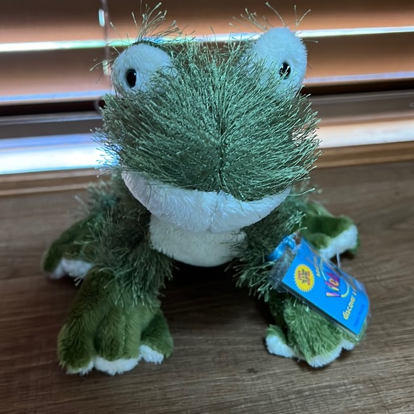 GANZ | Toys | Ganz Webkins Green Fuzzy Frog Plush Stuffed Animal Sealed ...